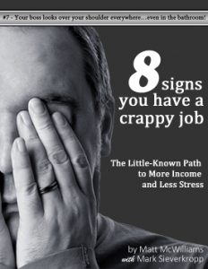 Free Book: 8 Signs You Have a Crappy Job