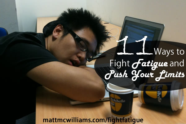 ways to fight fatigue