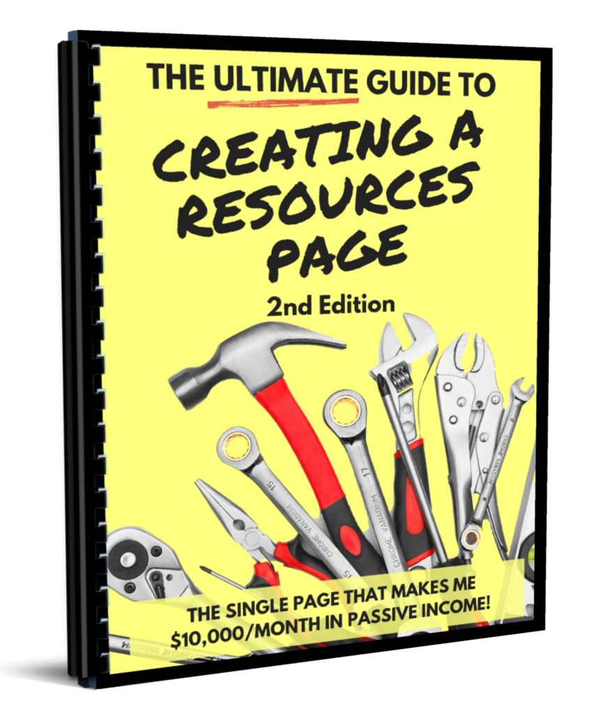 How to Create a Killer Resources Page (That's Crazy Profitable) - The ...